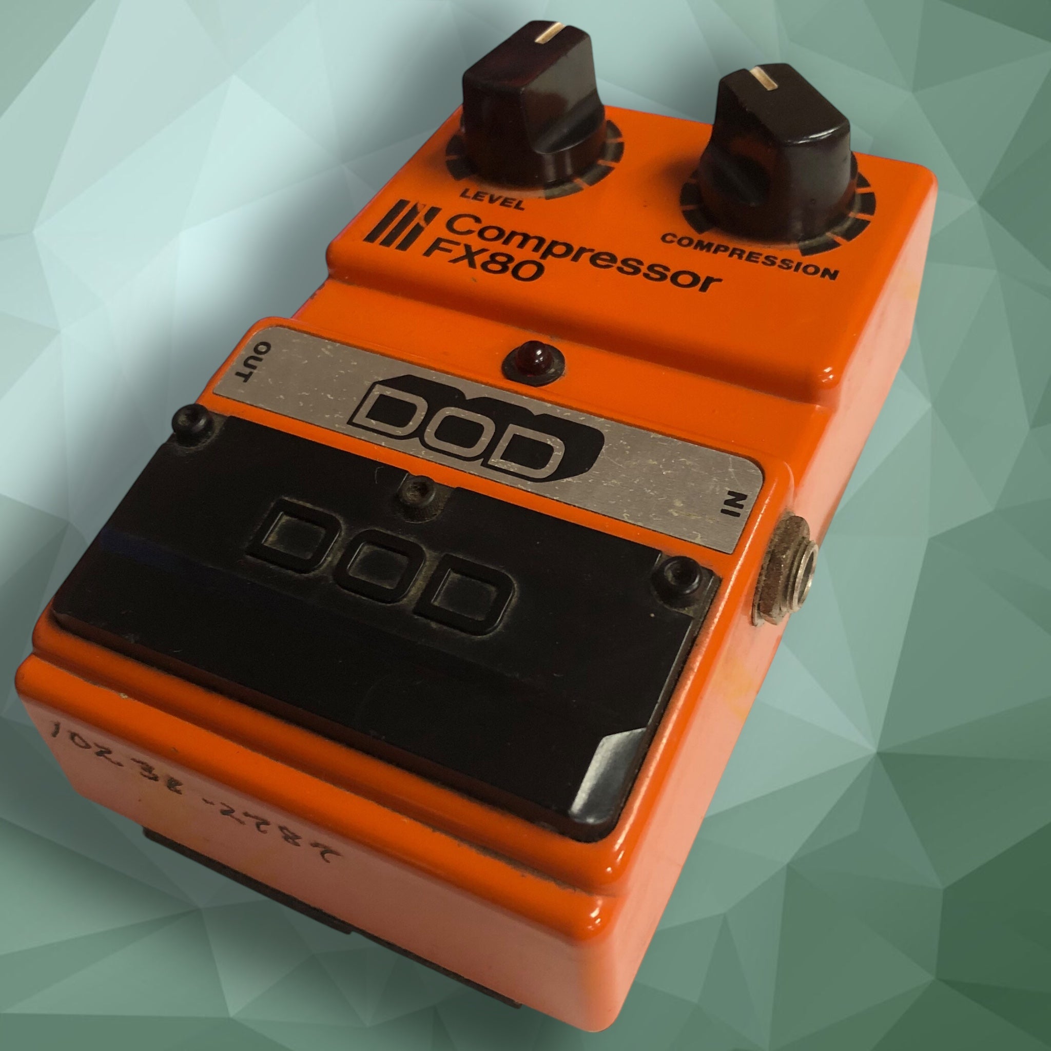 DOD FX80 Compressor Pedal (two knobs) made between 1982-1985 – Player's ...