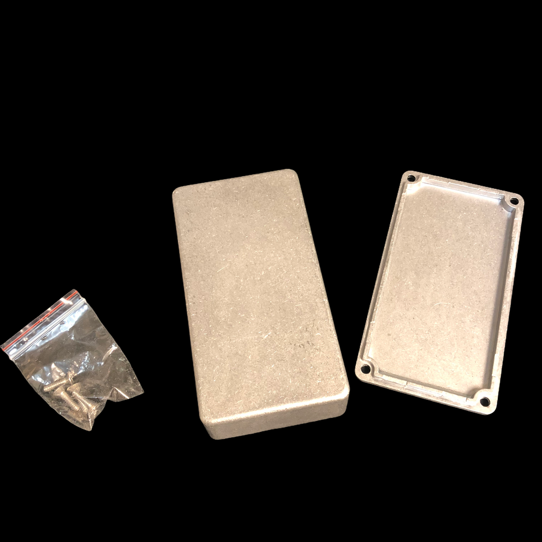 1590B Pedal Enclosure--bare aluminum – Player's Gear